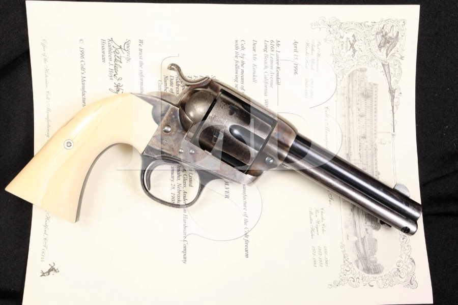 Colt 1873 Single Action Army Bisley Model .32-20 Wcf Saa Revolver - 1908 C&R Ok For Sale at ...